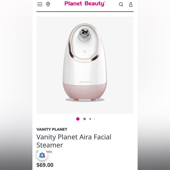 Vanity Planet | Skincare | New Vanity Planet Facial Steamer | Poshmark